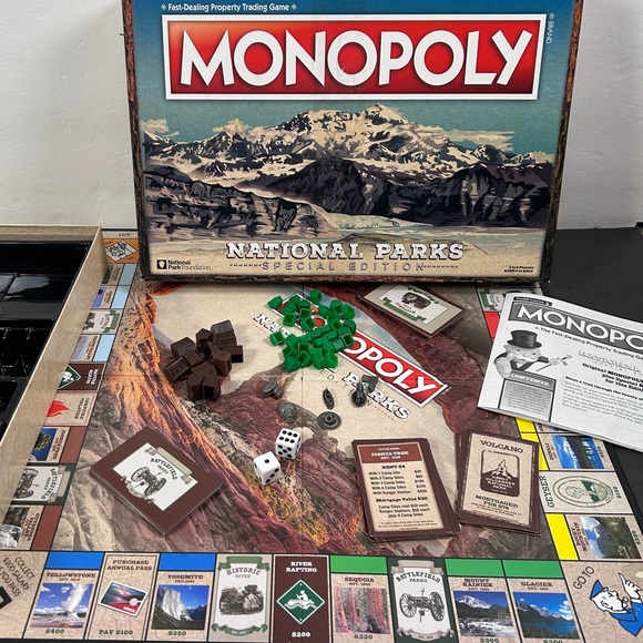 Usaopoly | Games | Monopoly National Parks Special Edition 220 Complete ...